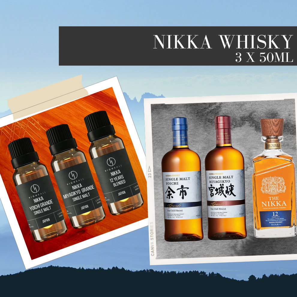 Nikka Pack 2 (3 x 50ml) Tasting – Highball